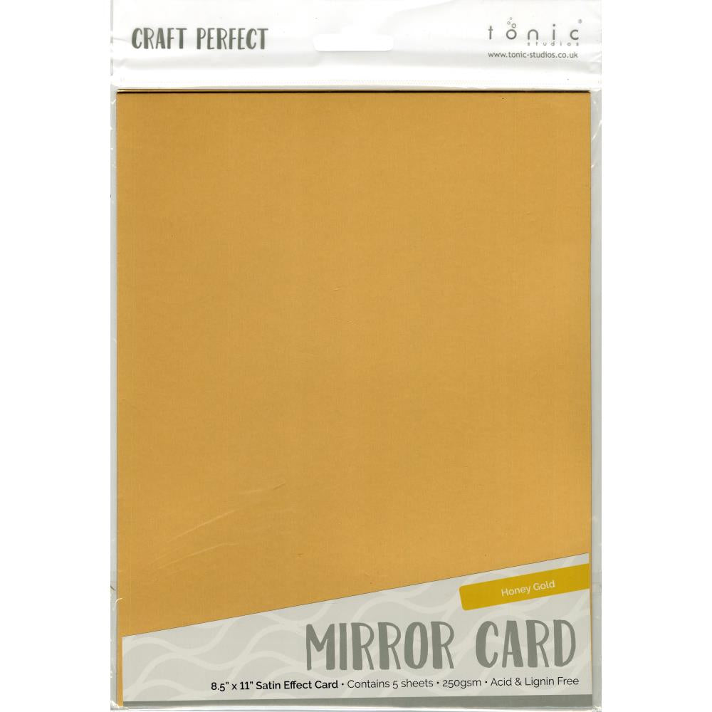 Specialty Paper: Craft Perfect Satin Mirror Cardstock 8.5"X11" 5/Pkg-H ...