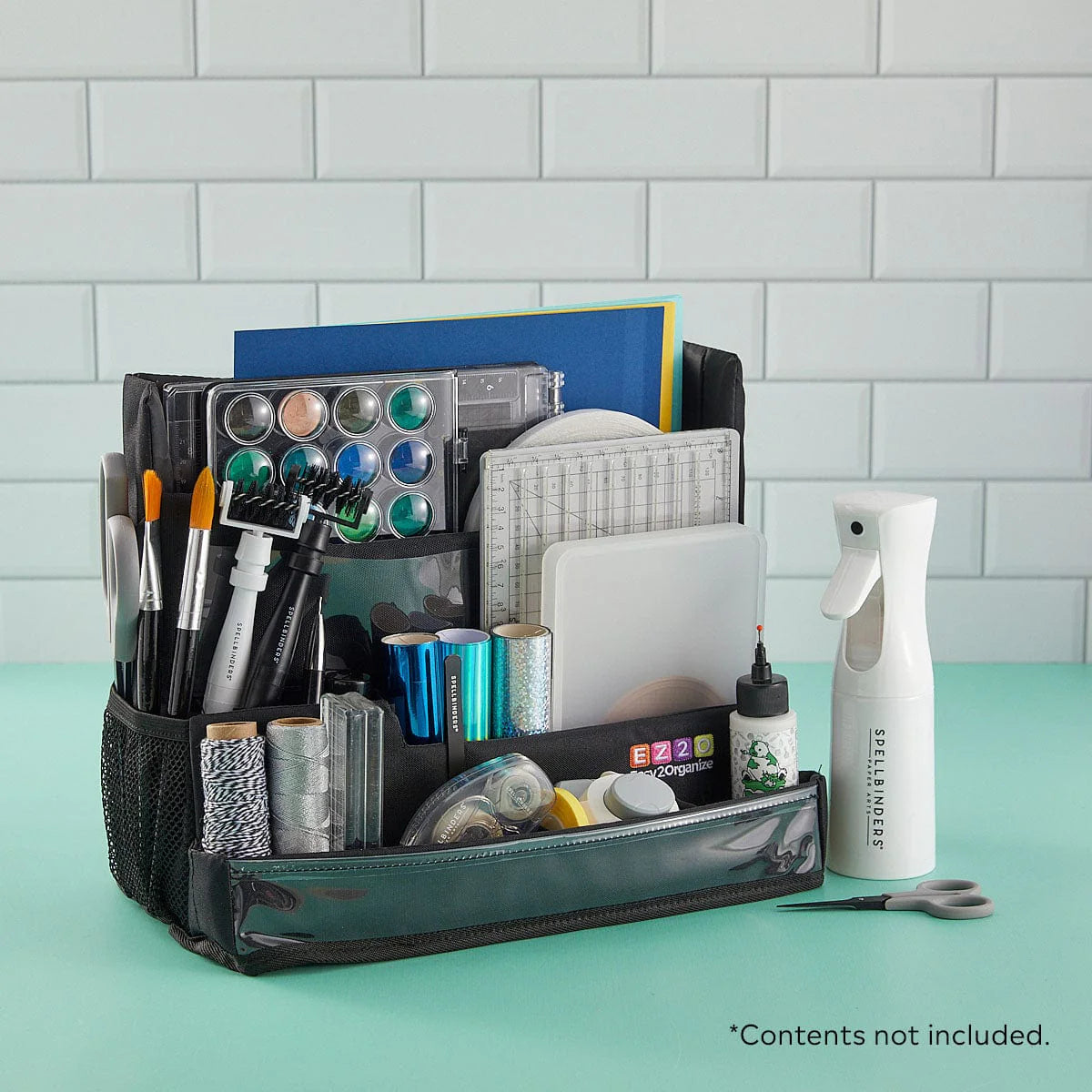 Storage Solutions: TOTALLY TIFFANY - CRAFT & CARRY WORKSTATION - BLACK ...