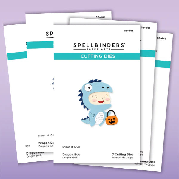 Dies: Spellbinders-Dragon Boo – Purple Pinky Promises