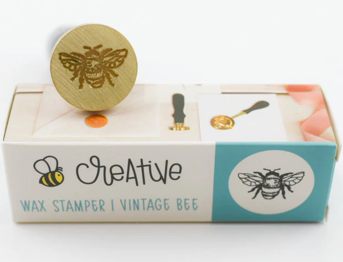 Crafting Tools: HoneyBee Stamps-Bee Creative Wax Stamper - Vintage Bee ...