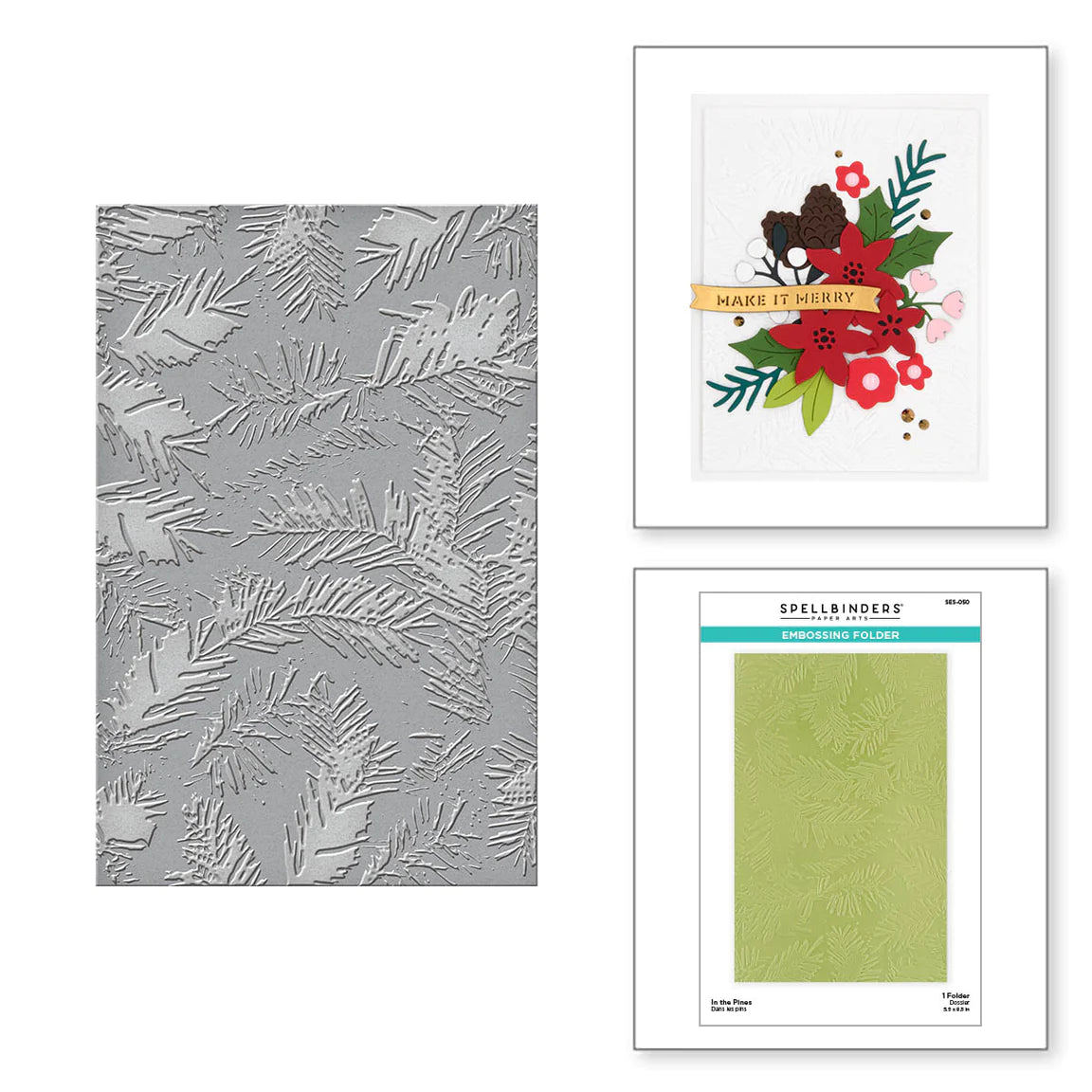 Embossing Folders: Spellbinders-In The Pines – Purple Pinky Promises