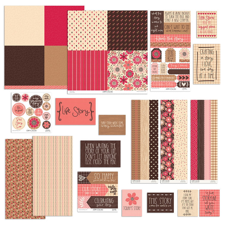 Scrapbooking and Page Layout Kits: Keller’s Creations Value Kit-Storyl ...