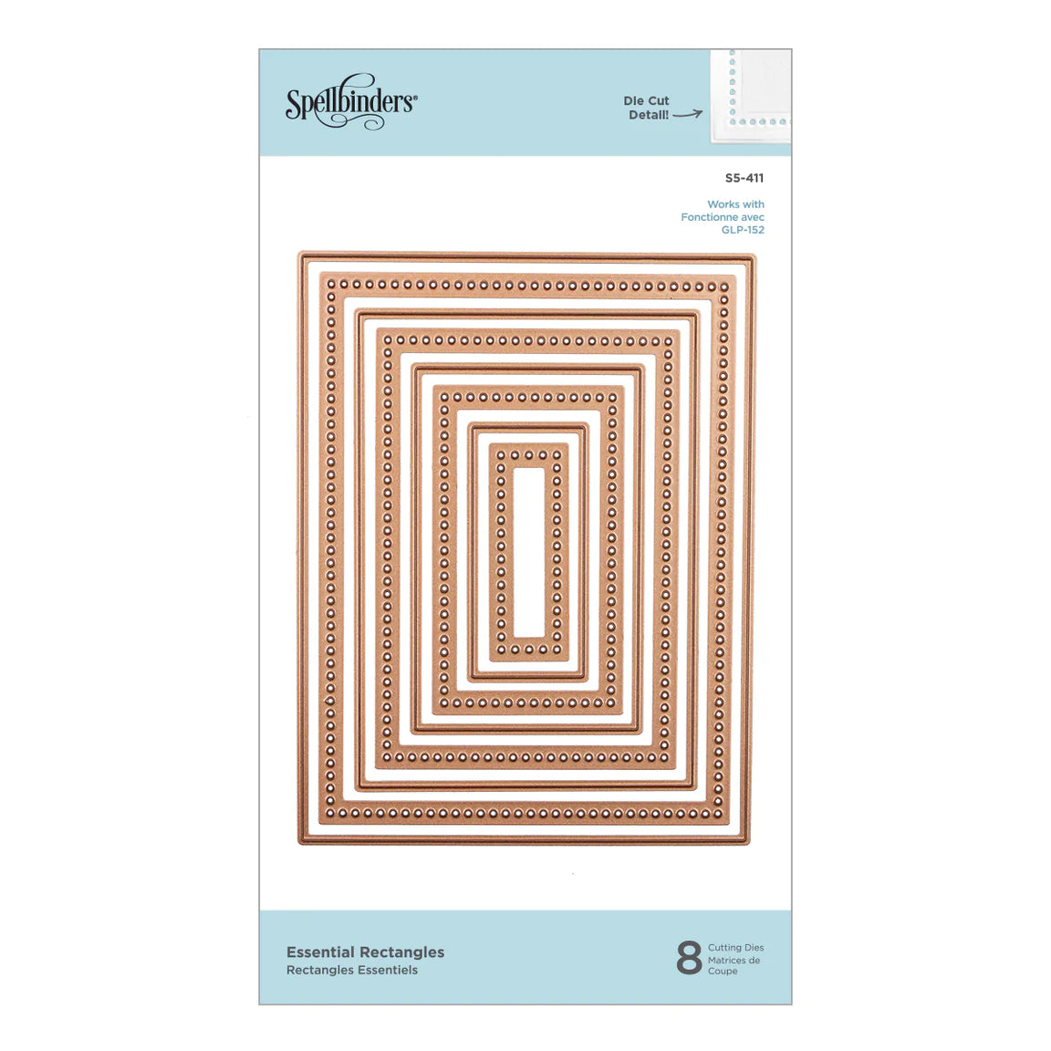 Dies: Spellbinders-NESTABILITIES ESSENTIAL RECTANGLES ETCHED DIES ...
